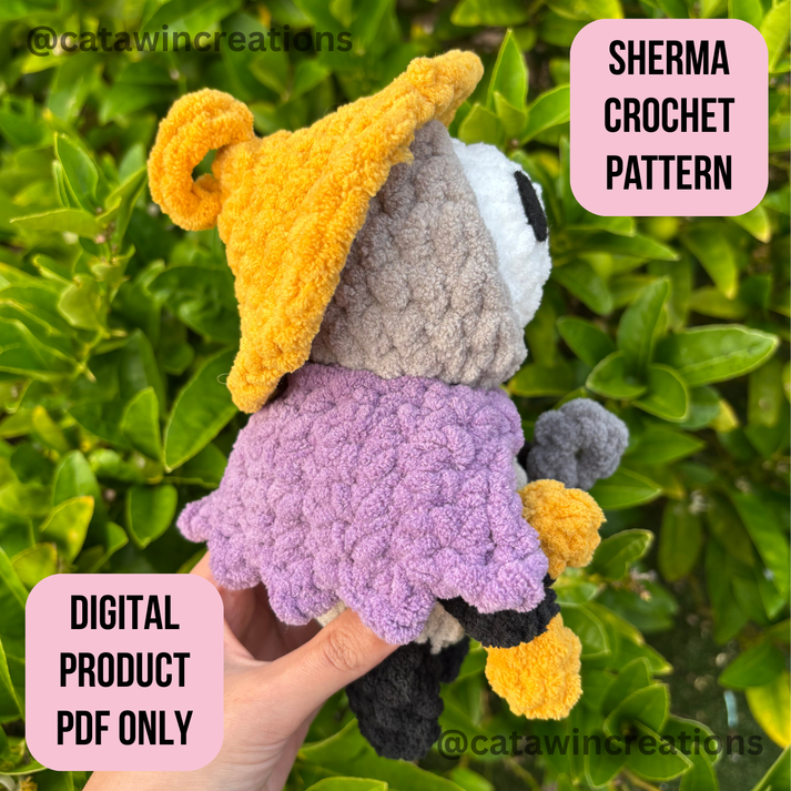Sherma Crochet Pattern – Catawin Creations